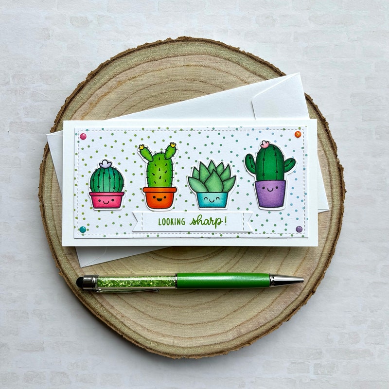Cactus Card - Etsy