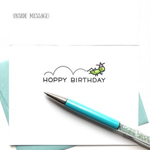 Bug Birthday Card Bug Party Summer Birthday Card Insect Card Insect ...