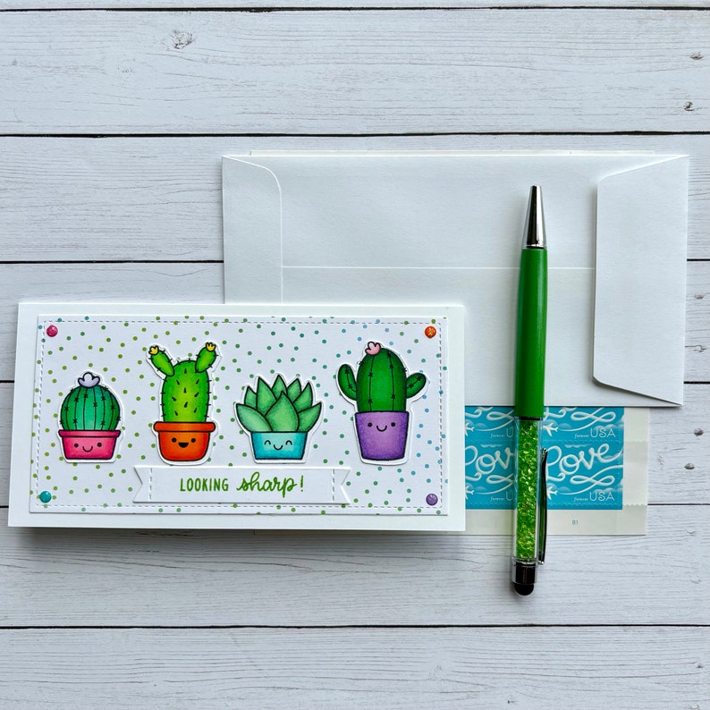 Cactus Birthday Card Succulent Birthday Card Cute Birthday Card Cactus ...