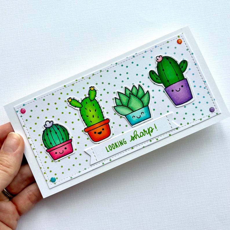 Cactus Birthday Card Succulent Birthday Card Cute Birthday Card Cactus ...