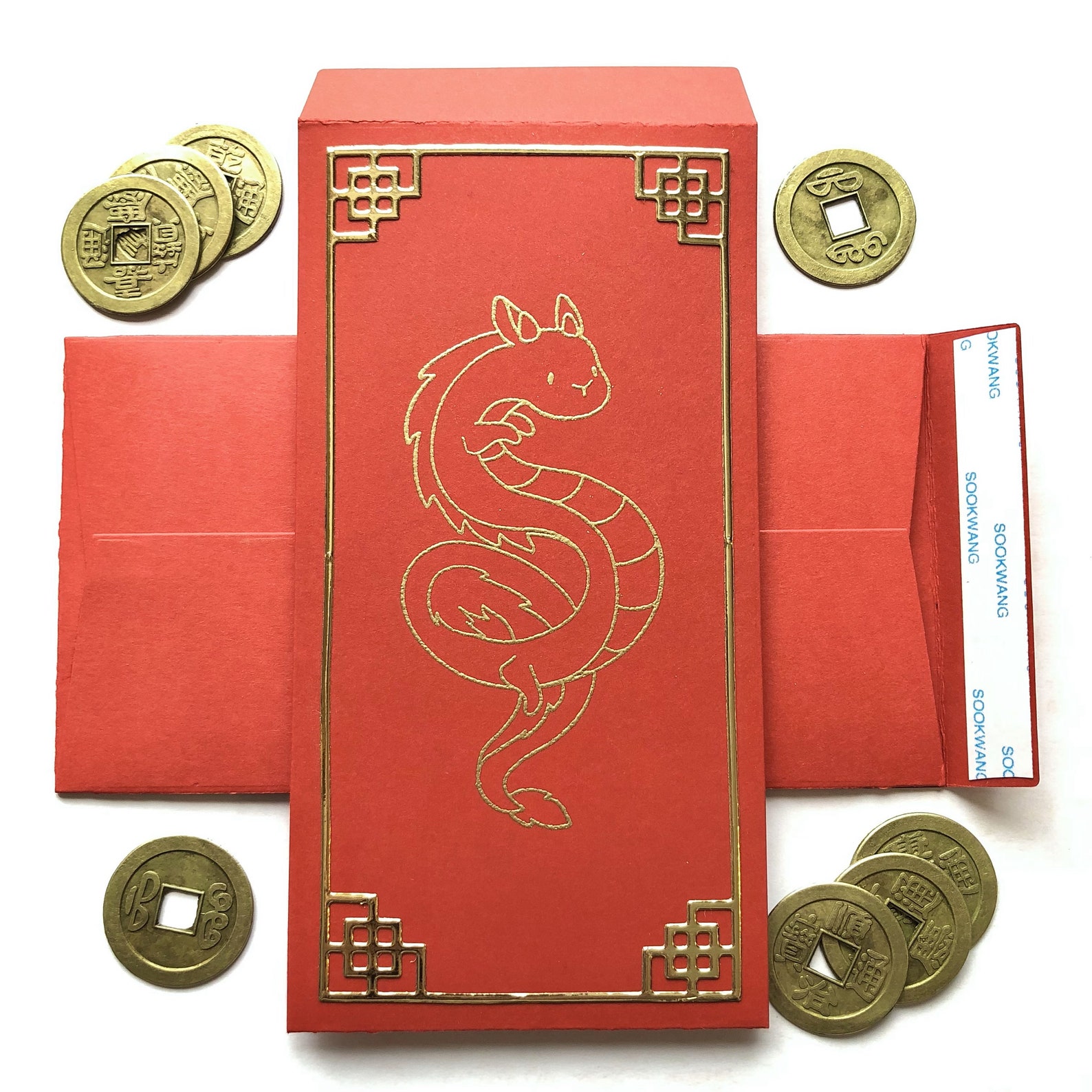 Lunar New Year Envelope Red Envelope Lucky Envelope Lunar New Year 2024 ...