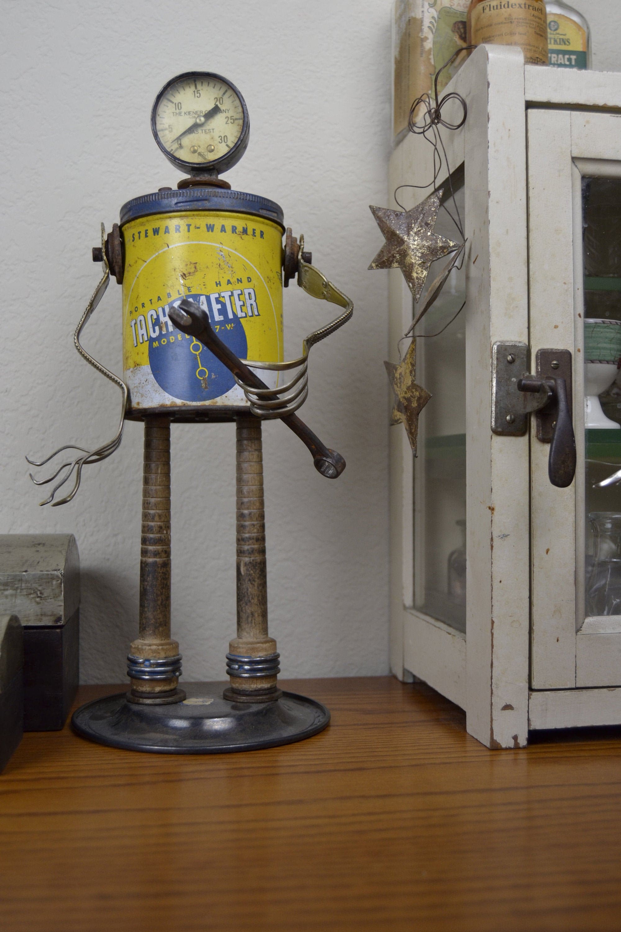 Fix 'em Floyd - Found Object Robot - Unique Robot - Vintage Assemblage ...