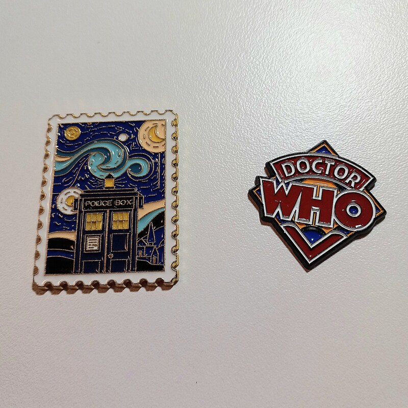 Doctor Who Enamel Pin - Etsy