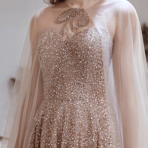 Charming Bling Bling Prom Dresses Fairy,sparkly Beaded Tulle A Line ...