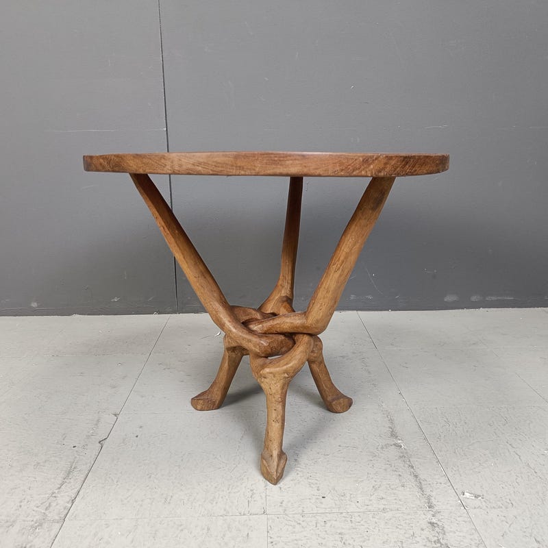 African Side Table - Etsy