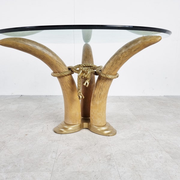 Elephant Tusk Table - Etsy