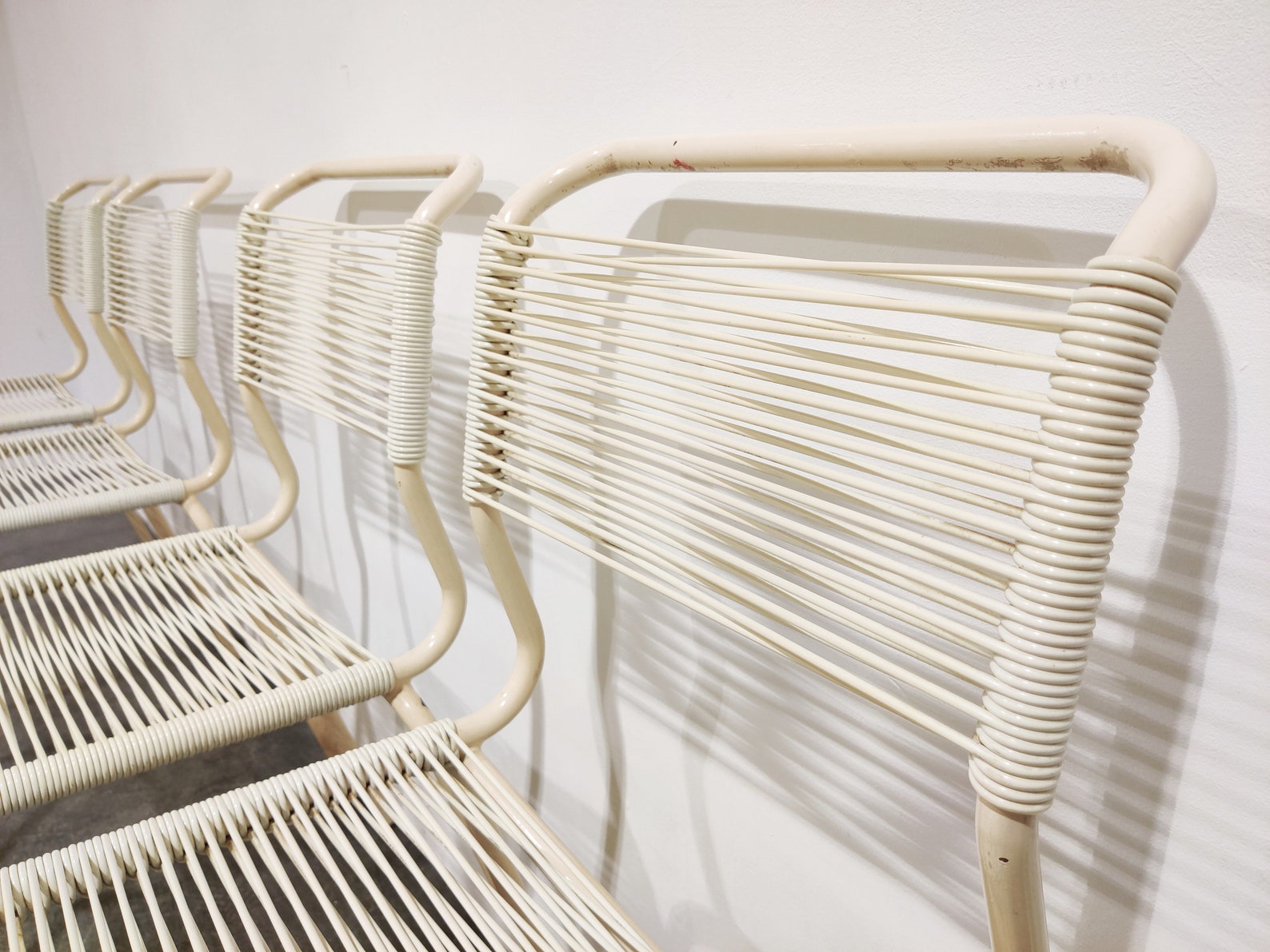 Vintage 'spaghetti' chairs set of 6 1960s vintage | Etsy