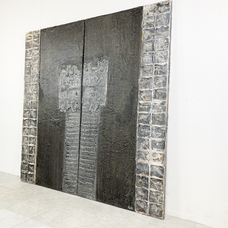 Brutalist Art - Etsy