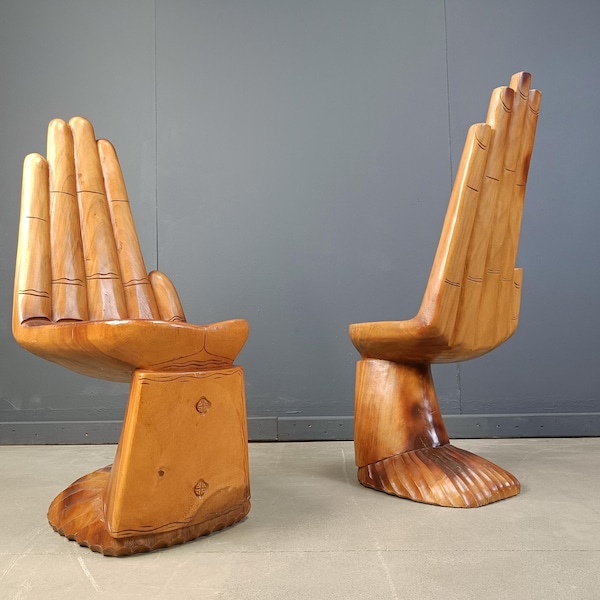 Hand Shaped Chair - Etsy