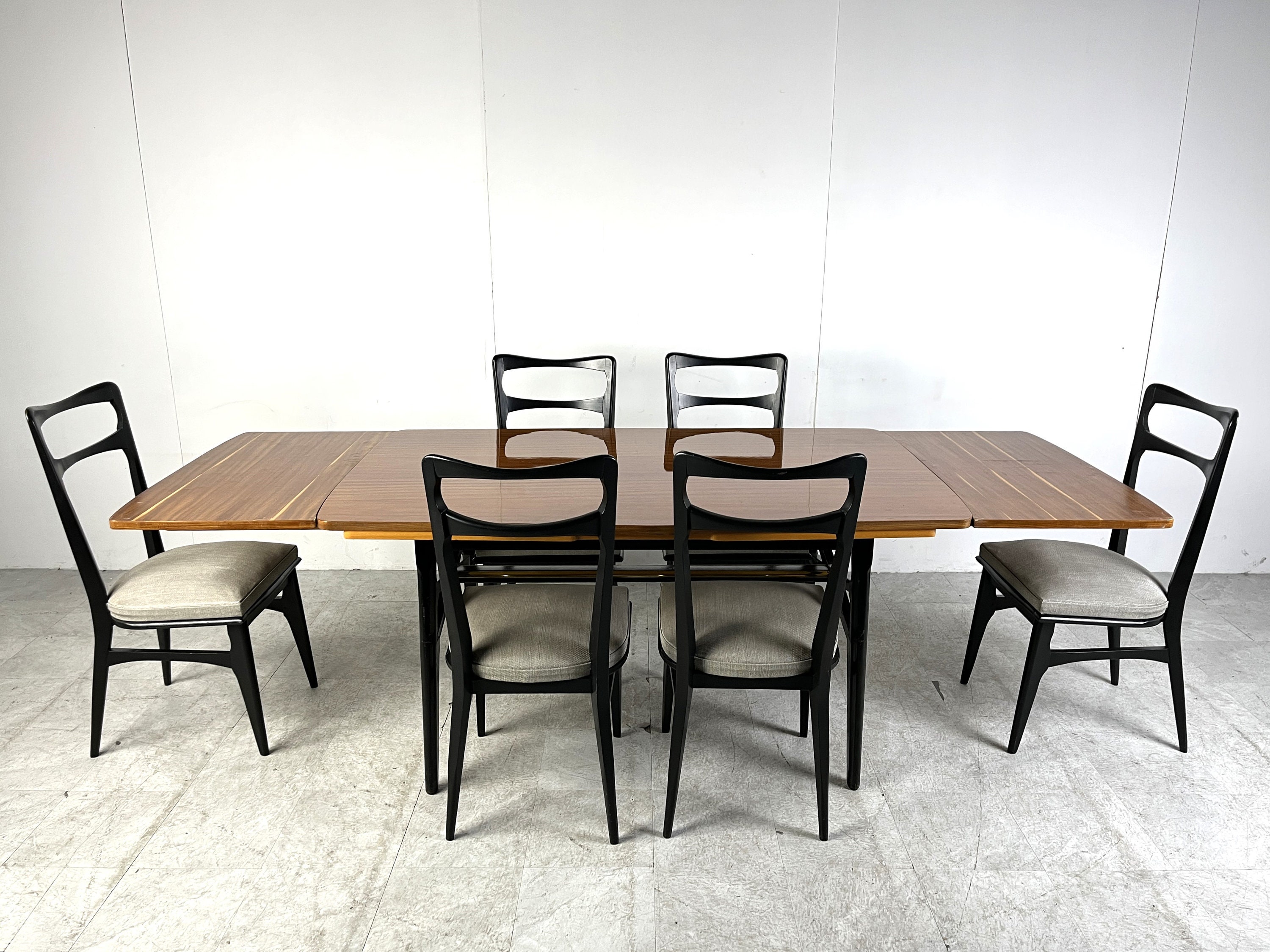 1950s dining table and chairs store
