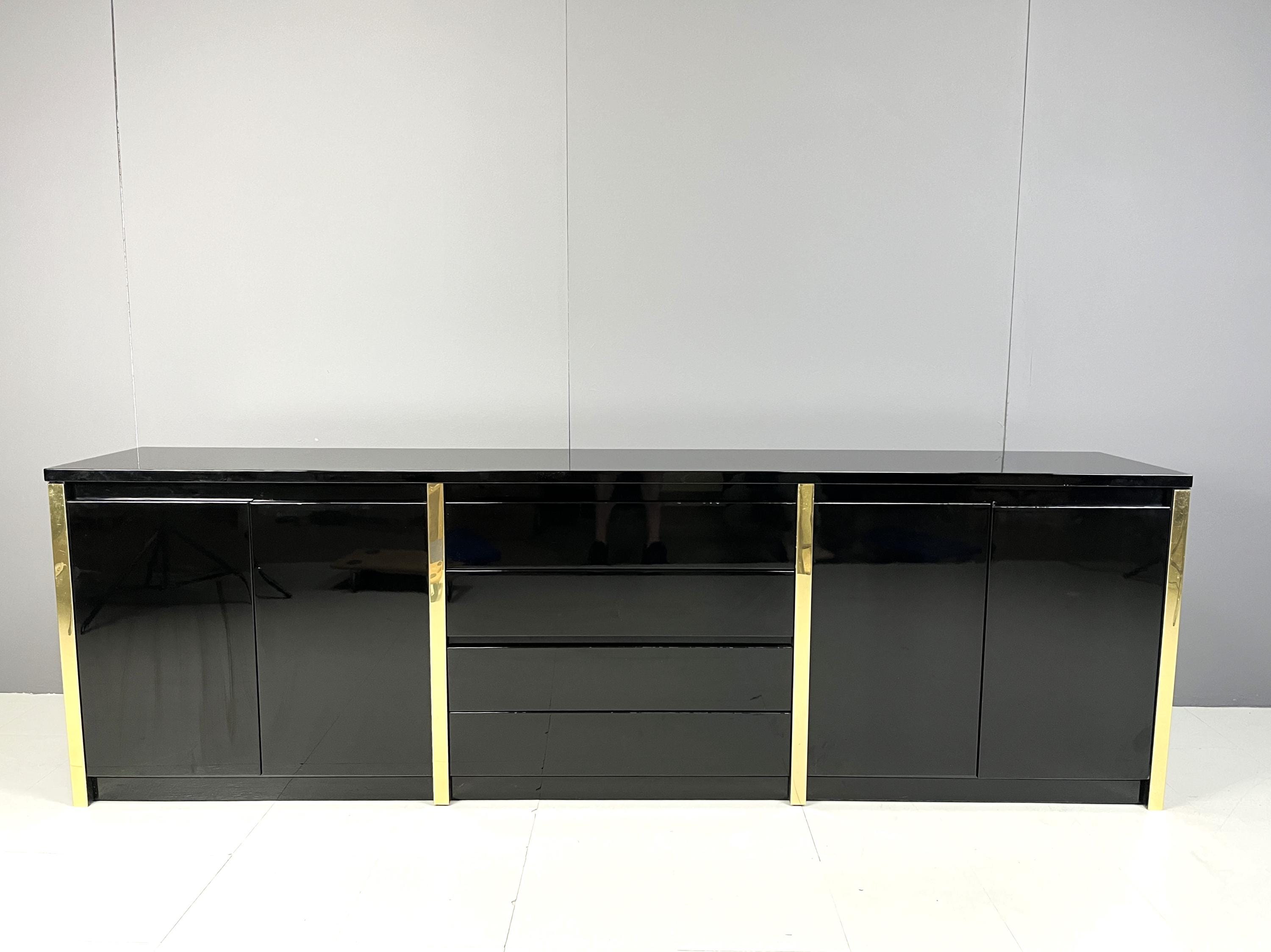 Black lacquer sideboard store