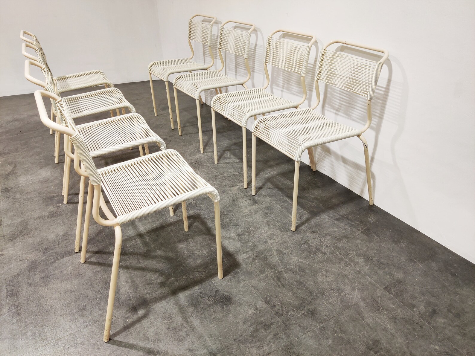 Vintage 'spaghetti' chairs set of 6 1960s vintage | Etsy