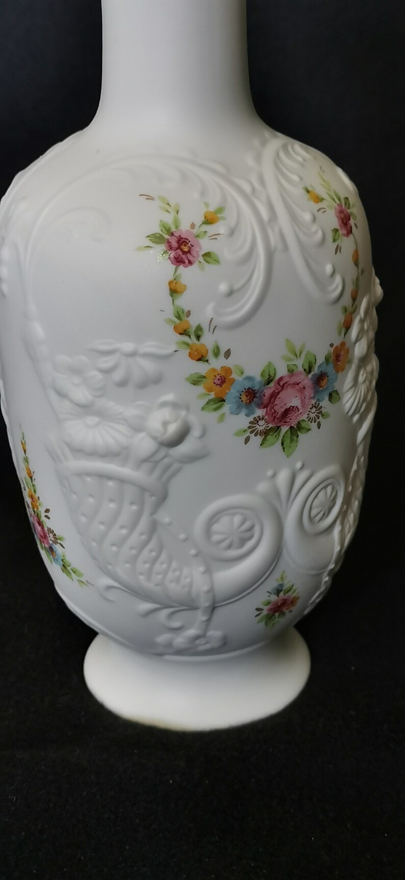Vintage Kaiser Germany Bisque Porcelain Vase - Etsy