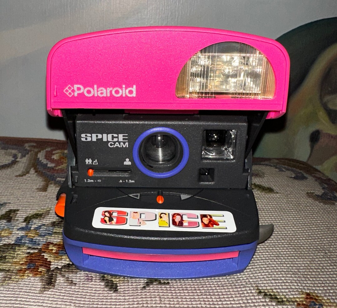 Polaroid Spice Girls Spice Camera 90s Vintage Y2k - Etsy