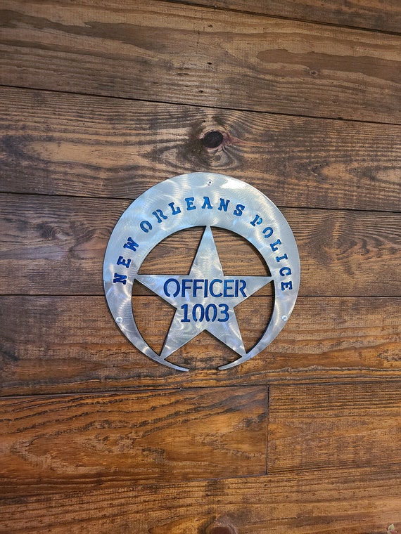 New Orleans Police Department Badge | Etsy