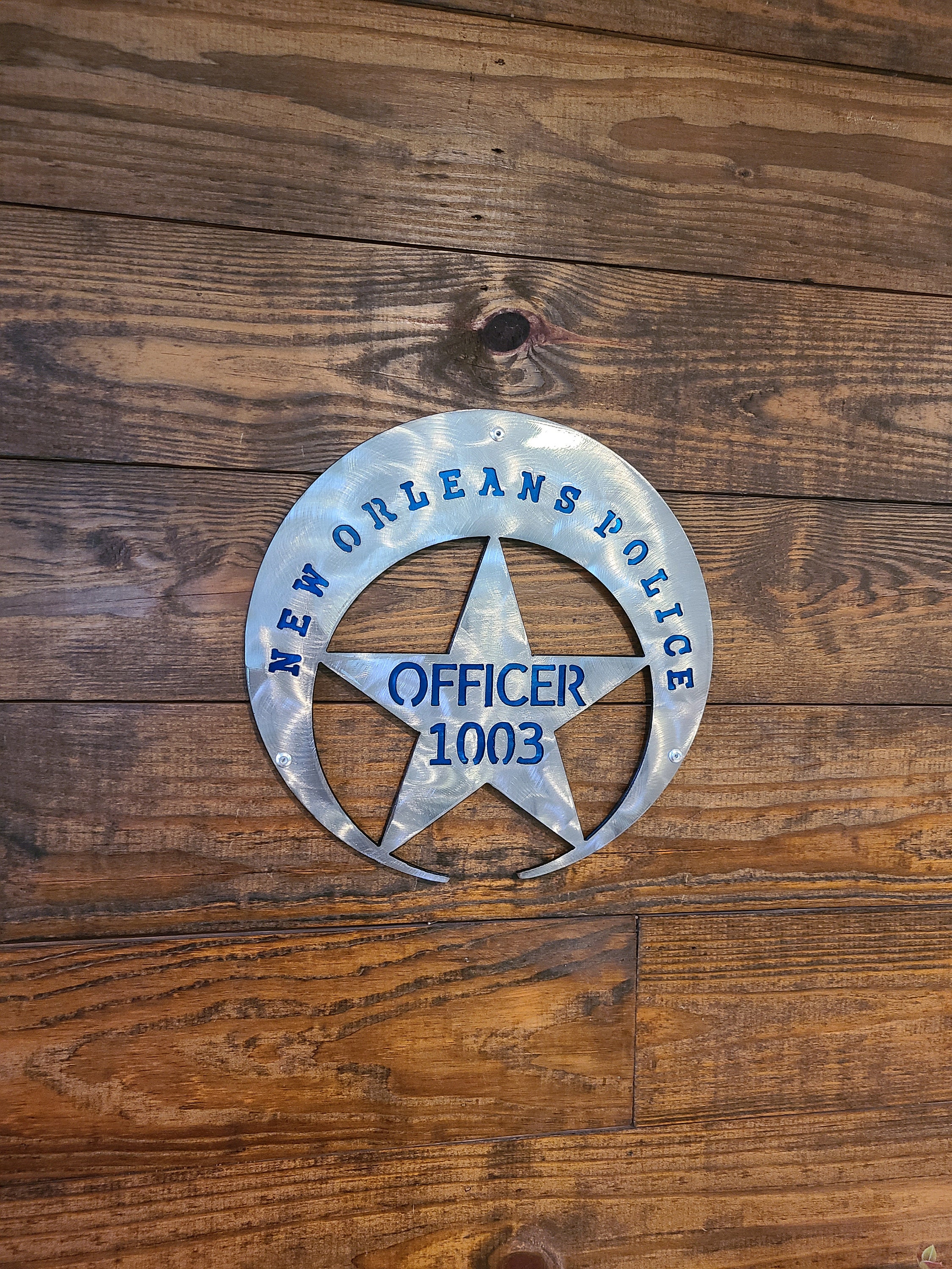 New Orleans Police Department Badge - Etsy