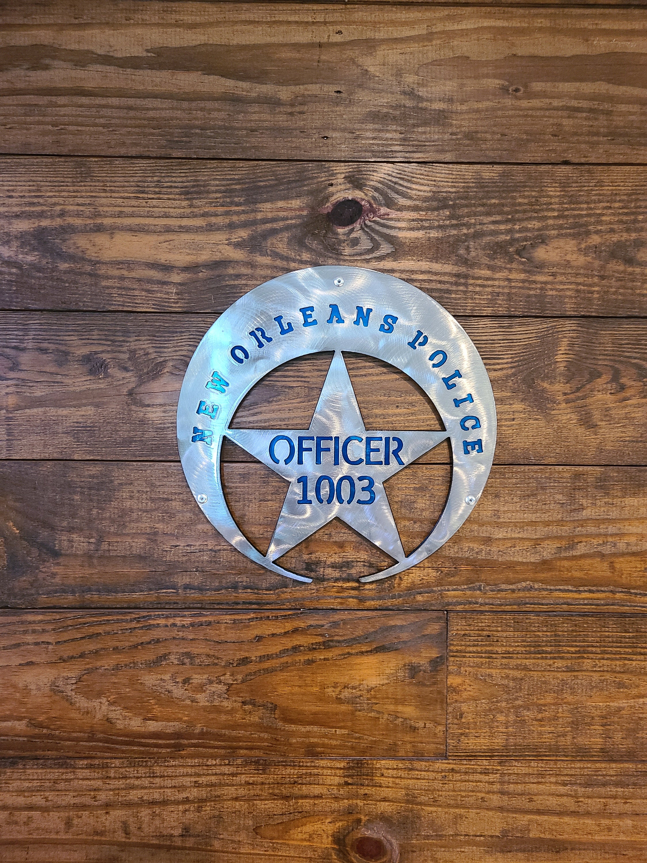 New Orleans Police Department Badge - Etsy