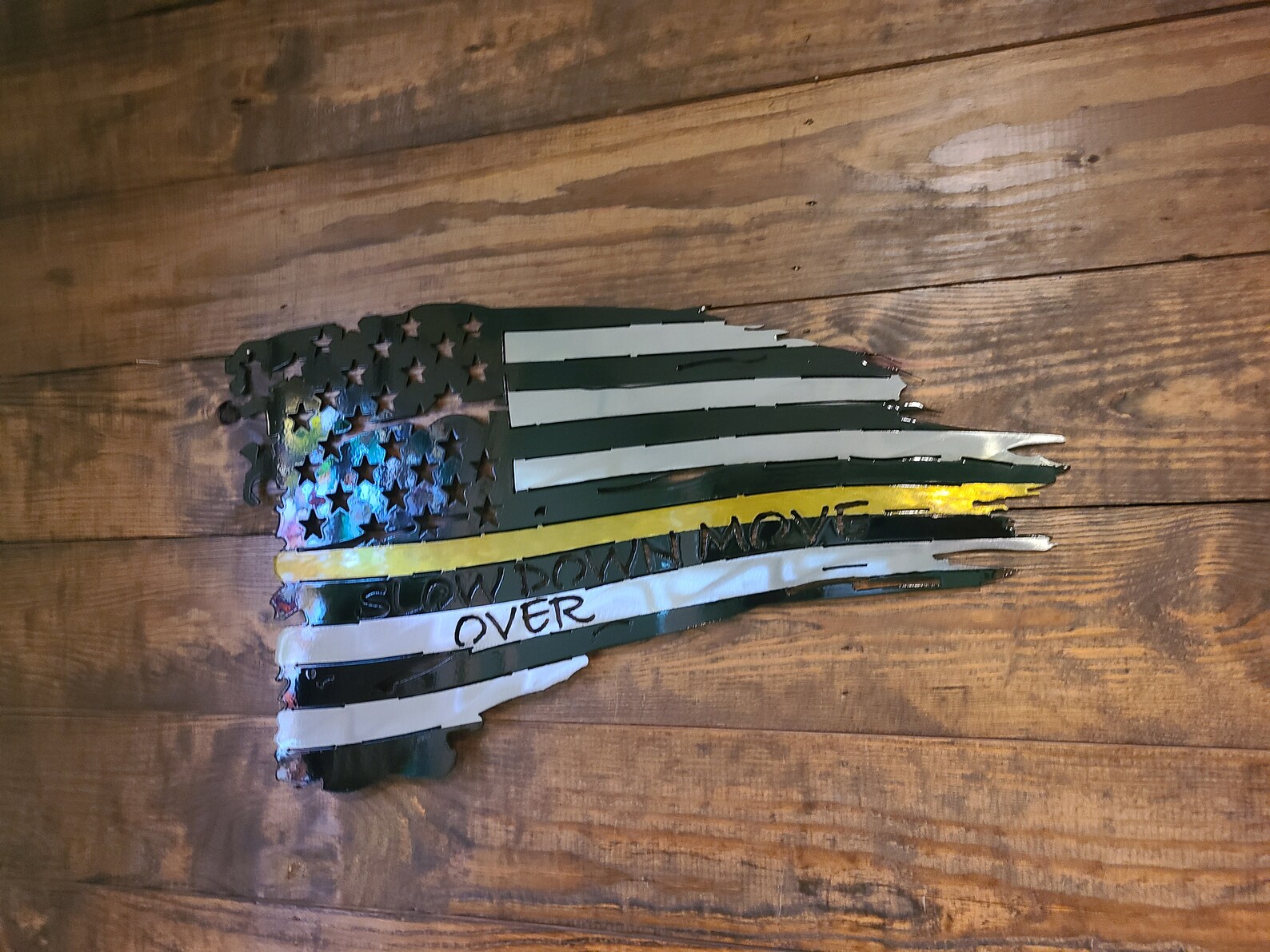 Slow Down Move Over Flag Tow Lives Matter Flag | Etsy