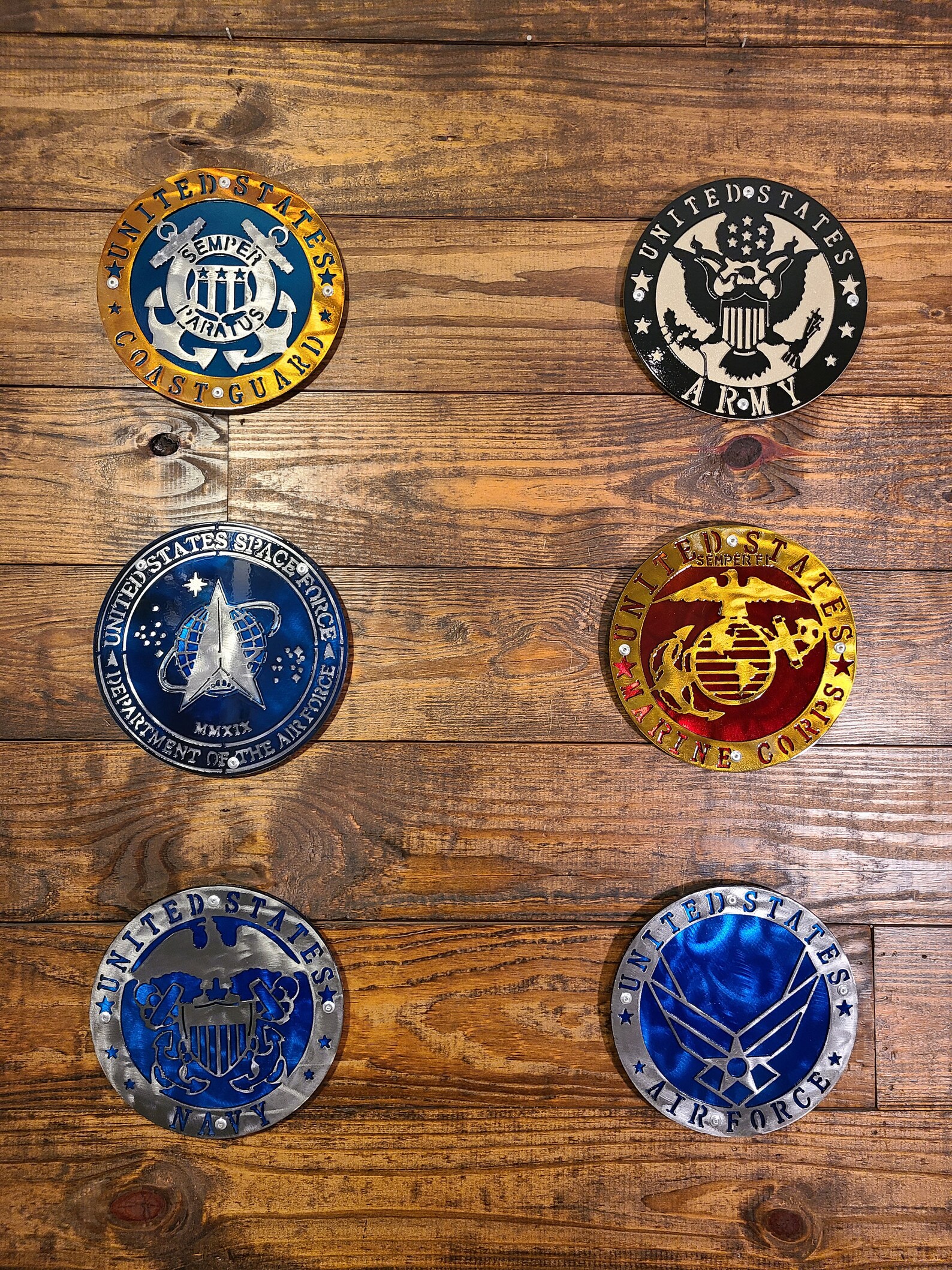 Military Seals, Marine Corps, Air Force, Coast Guard, Navy, Army, Space ...