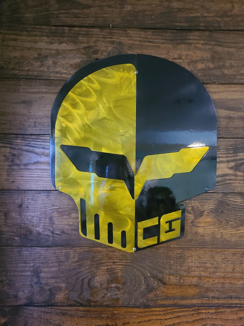 C8/C6 Jake Skull Corvette - Etsy