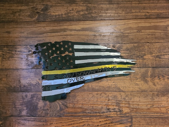 Slow Down Move Over Flag Tow Lives Matter Flag | Etsy