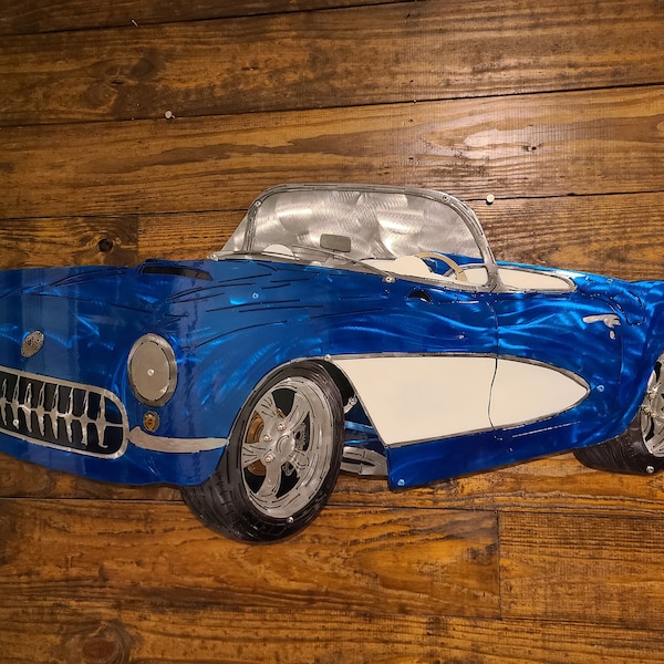 Corvette Sign Metal - Etsy