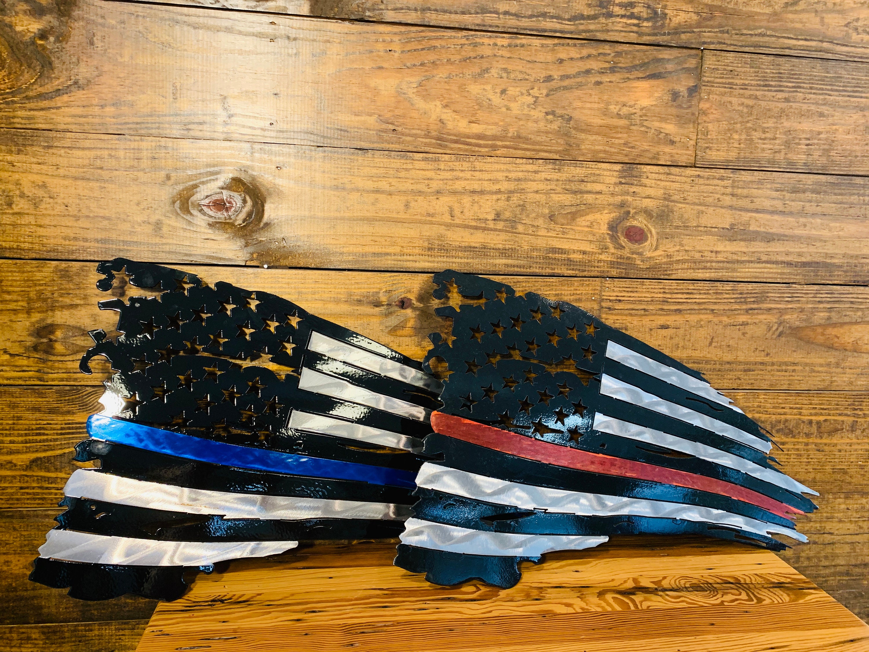 Thin Blue Line Battle Flag Red Line Battle Flag Police Flag - Etsy