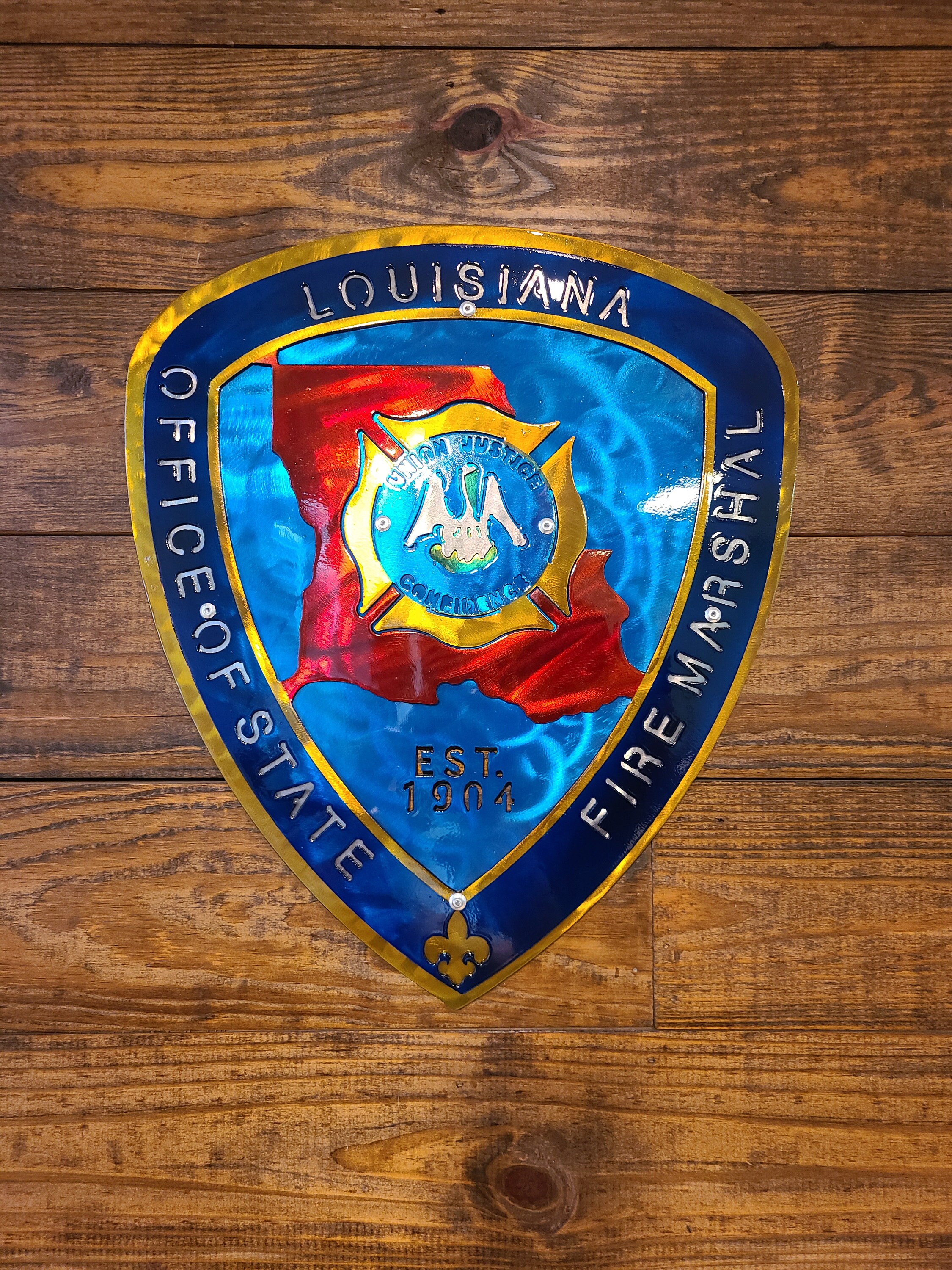 Louisiana Fire Marshall Patch Fire Marshall Louisiana - Etsy