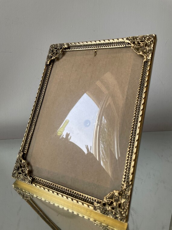 Home & Hobby Vintage Gold colored Metal Picture Frame Materials etna.com.pe