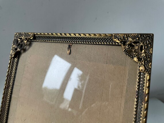 Home & Hobby Vintage Gold colored Metal Picture Frame Materials etna.com.pe
