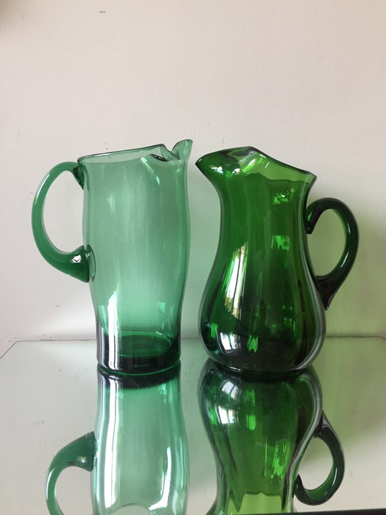 Holmegaard Mid Century Pitchers by per Lutken - Etsy