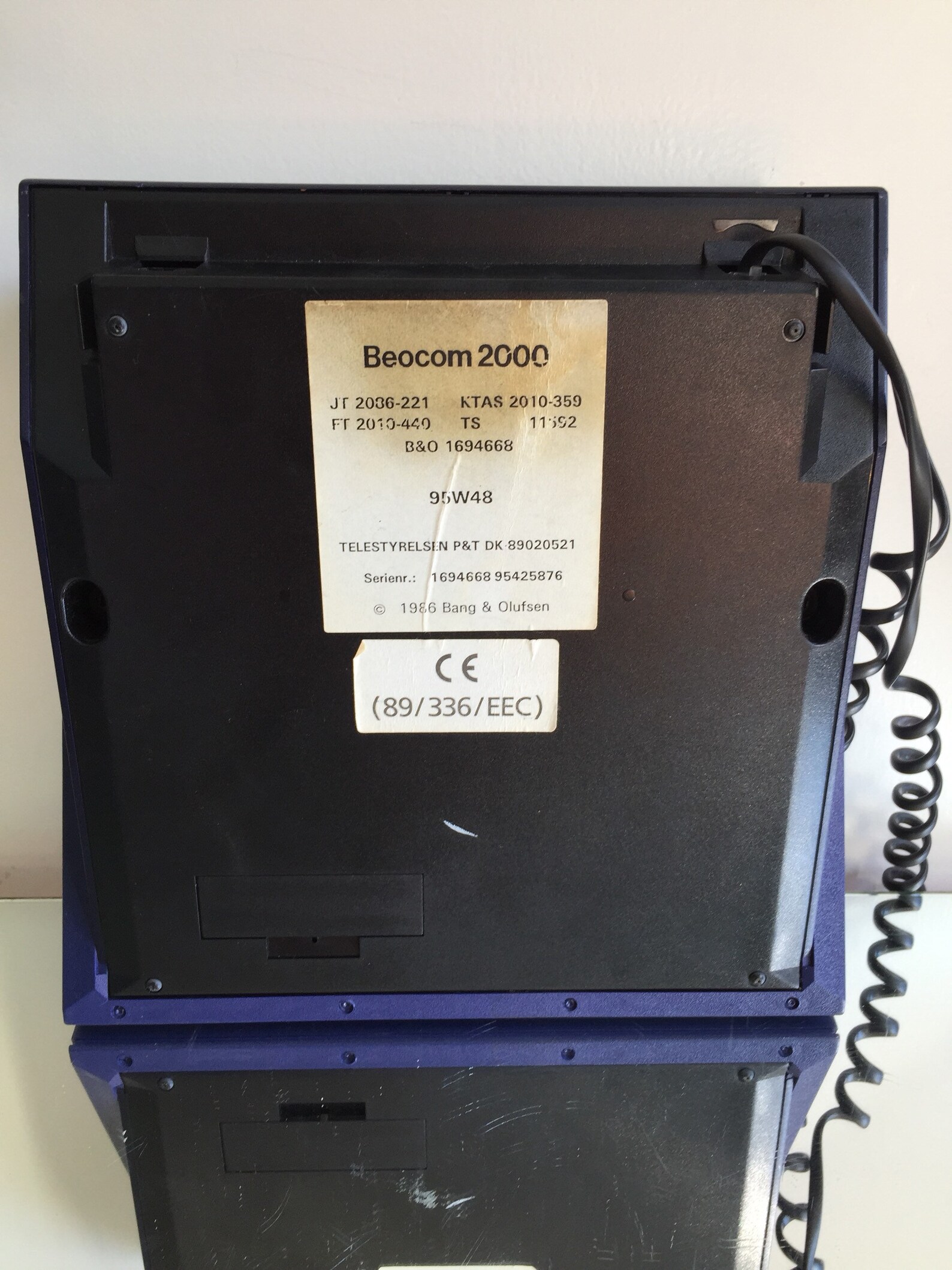 1980s Bang & Olufsen BEOCOM 2000 Corded Analogue Phone - Etsy