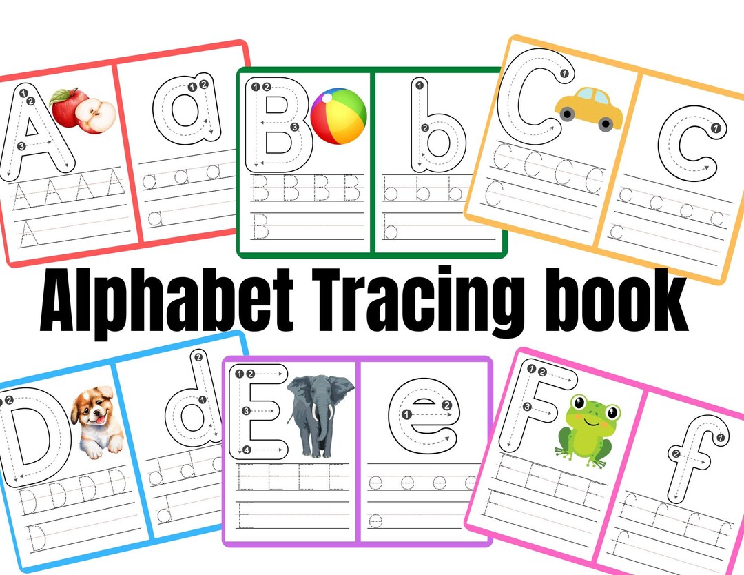 Alphabet Tracing Digital Download! Classroom Teacher Letters Tracing ...