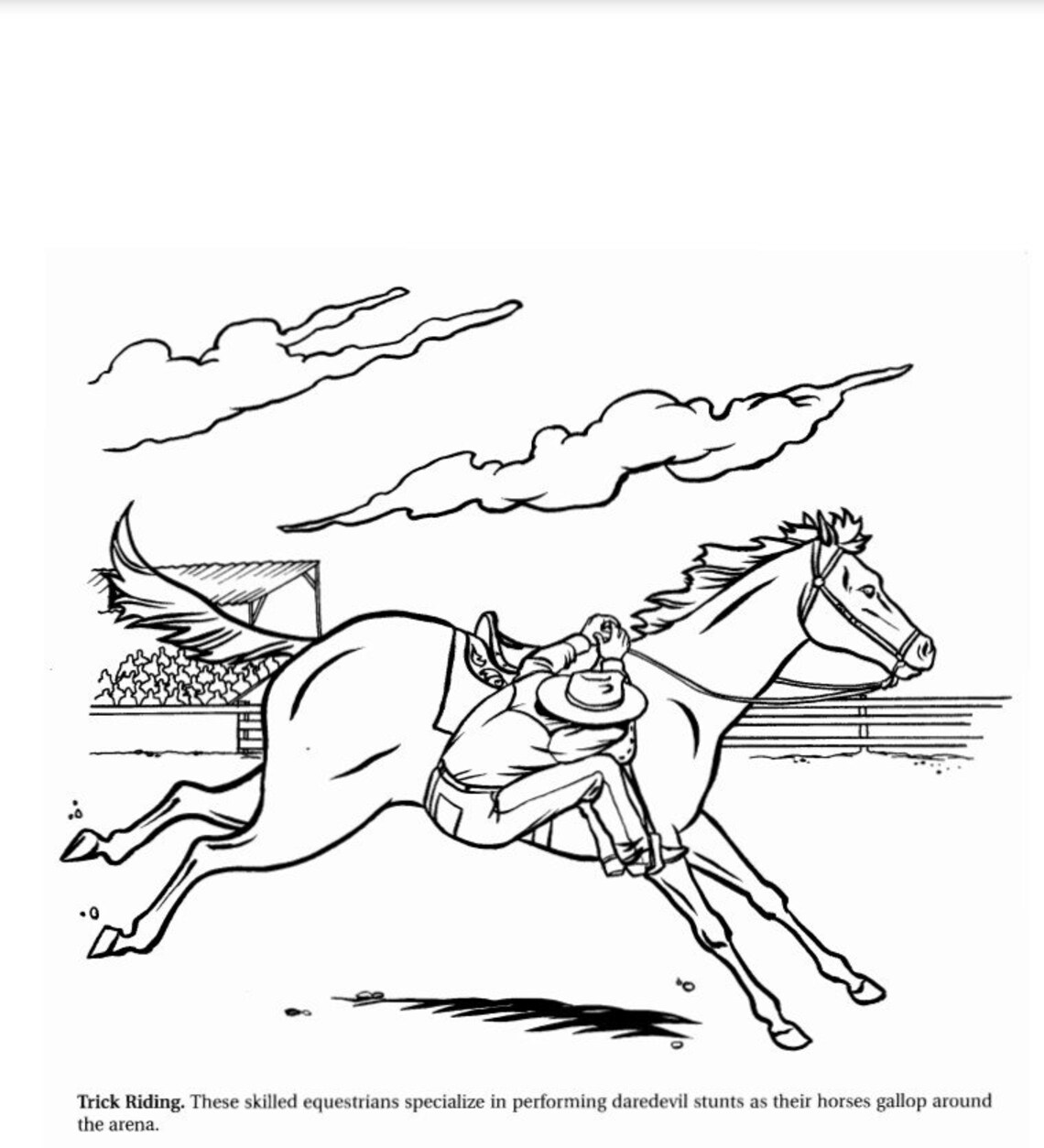 Fun Rodeo Coloring Pictures! 29 Pages Pdf. Digital Download - Etsy Canada