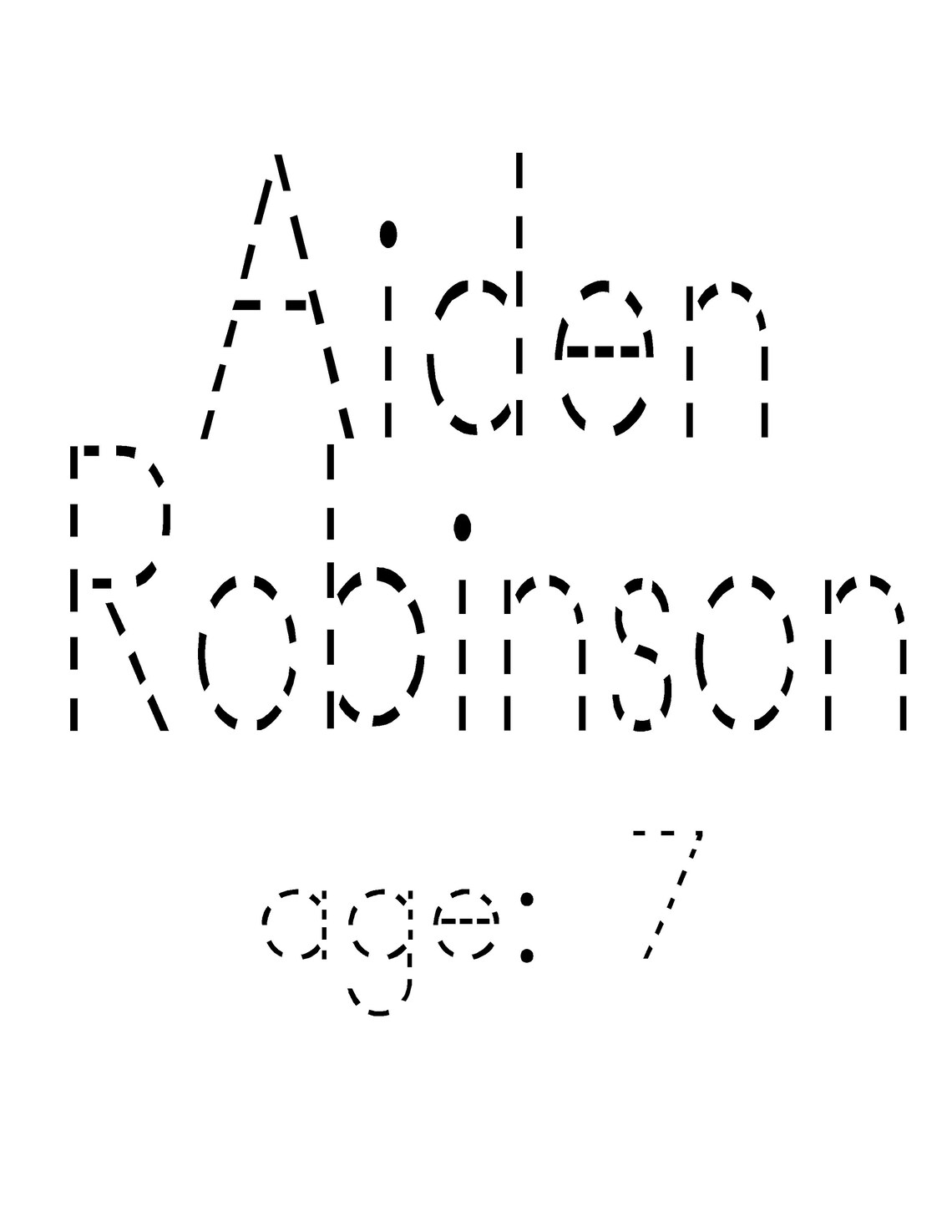 Tracing Font Perfect for Teachers, Students, Kindergarten, and Even ...