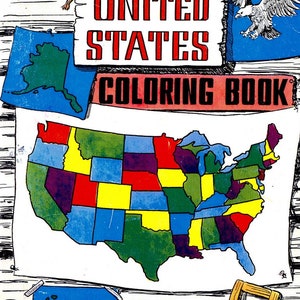 USA Coloring Book Pdf. File Filled With Coloring Pictures and Lots of ...