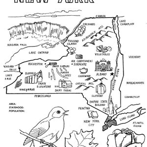 USA Coloring Book Pdf. File Filled With Coloring Pictures and Lots of ...