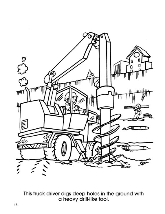 Coloriage De Construction 21 Pages De Coloriage Grue Gratuites à