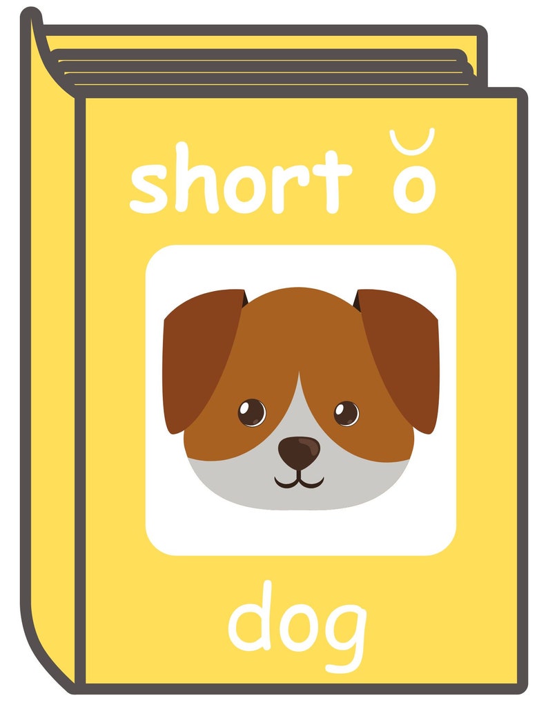 Long and Short Vowel Wall Cards JPG and PDF Downloadable File. Phonics ...