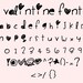 Adorable Valentine Font Ttf. Downloadable File! - Etsy