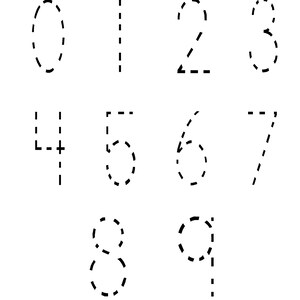 Tracing Font Perfect for Teachers, Students, Kindergarten, and Even ...