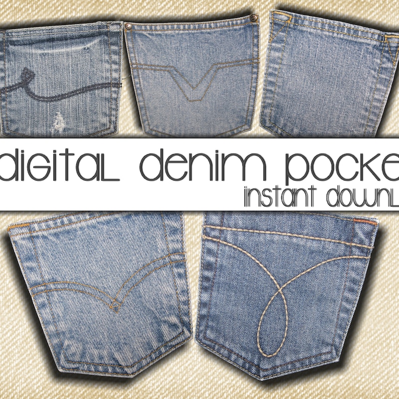 Denim Cutlery - Etsy