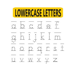 Tracing Font for Name Tracing, Work Sheets, Handwriting, Writing ...