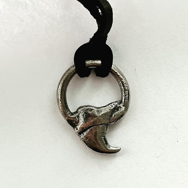 Predator Claw Pendant / Cat Claw, Handmade, Bronze or Sterling Silver ...