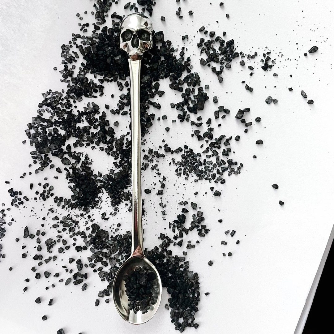 Unearthed Skull Spoon / Realistic Skeleton, Anatomy, Coffee Spoon ...
