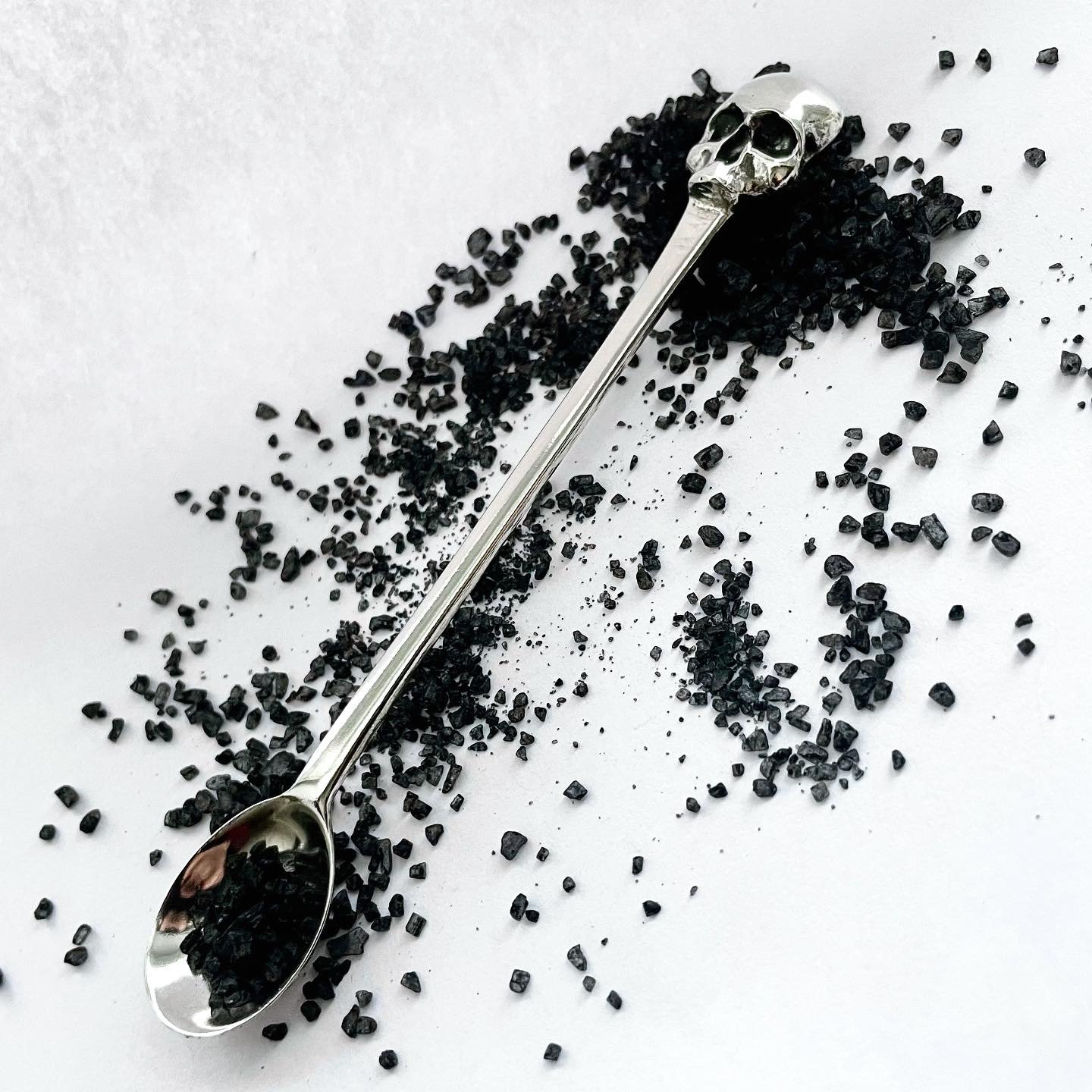 Unearthed Skull Spoon / Realistic Skeleton, Anatomy, Coffee Spoon ...