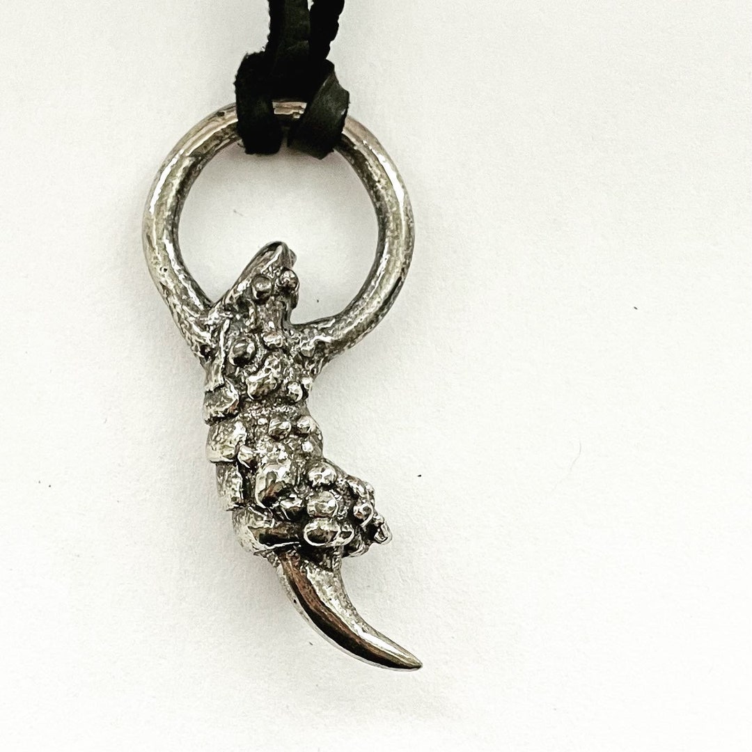 Predator Talon Pendant / Eagle Bird, Falcon Claw, Necklace Handmade of ...