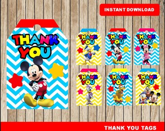 Printable 20 Mickey Mouse Bingo Cards printable Mickey Mouse | Etsy