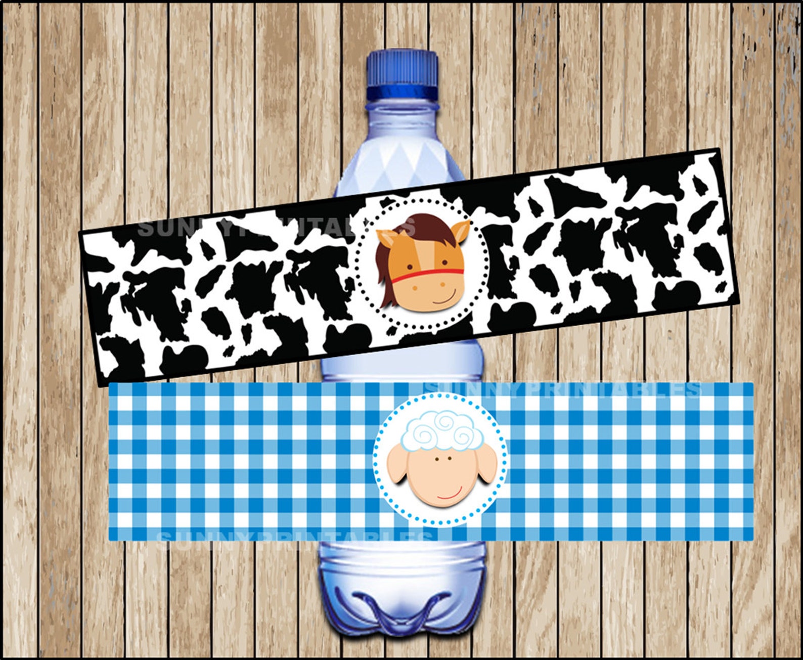 Farm Water Bottle Labels Printable Farm Bottle Labels Farm - Etsy