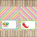 Mexican Fiesta Food Labels Printable Mexican Fiesta Tent - Etsy